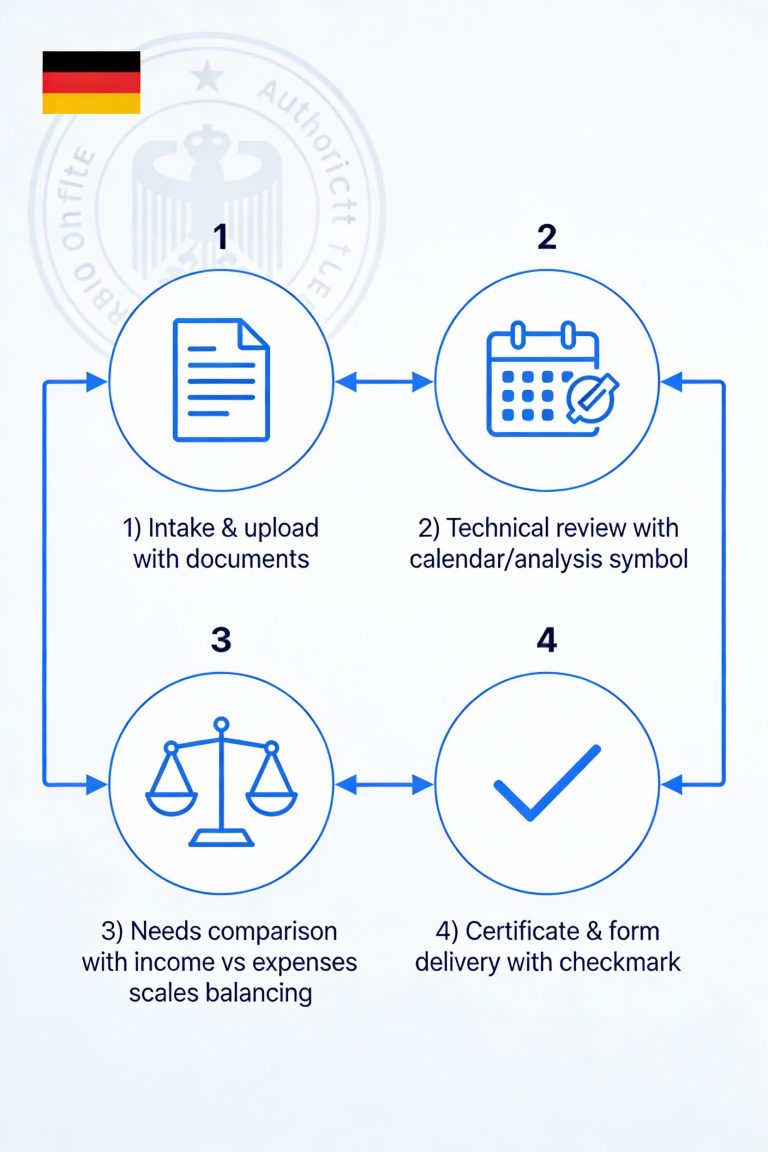 Income Certificate for Foreigners' Authority